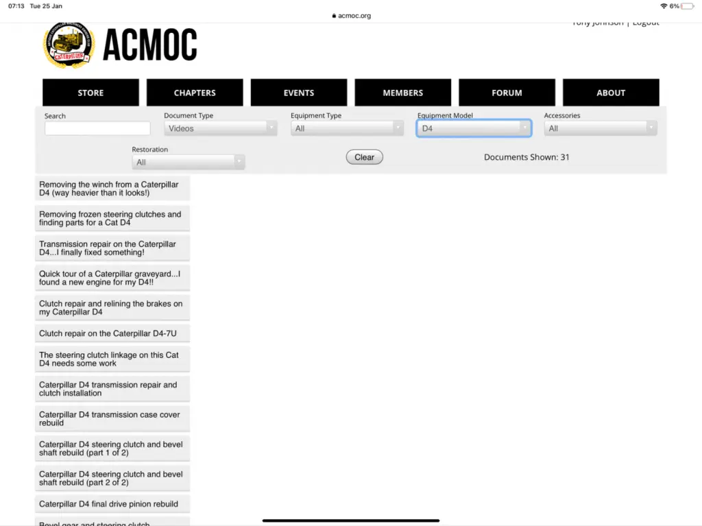 Latest Library Additions | Forum - ACMOC