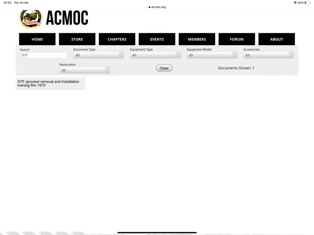 Latest Library Additions | Forum - ACMOC