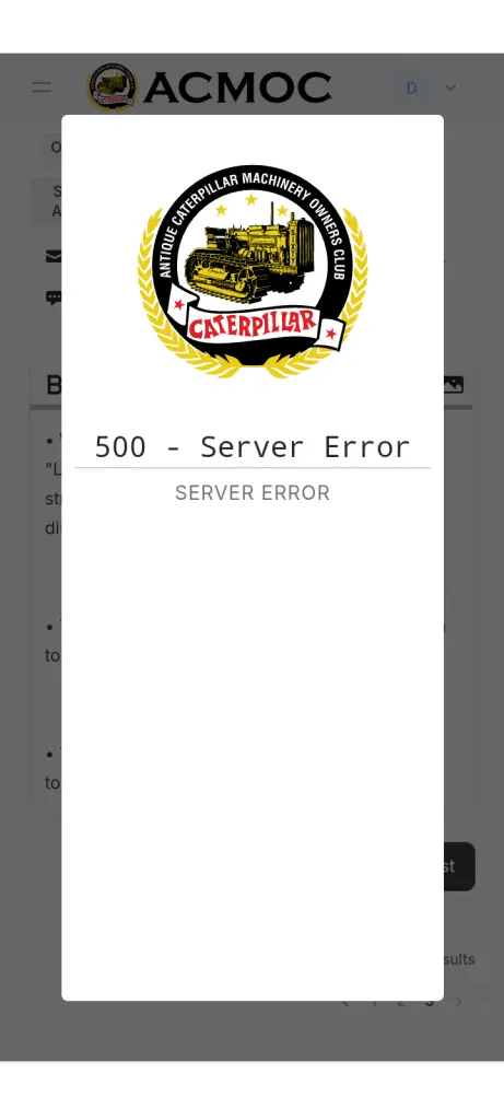 Testing one two three... | Forum - ACMOC