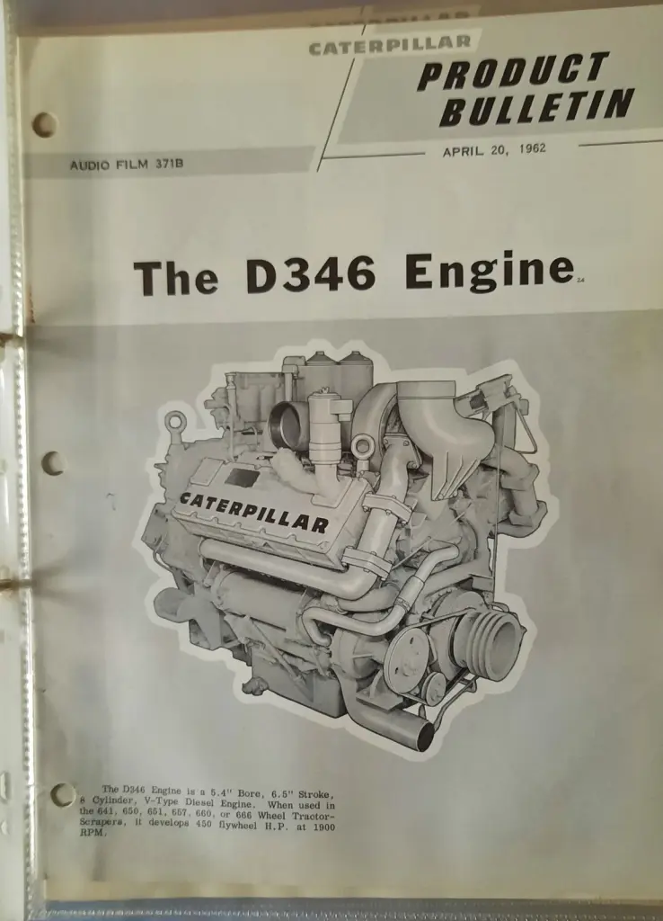 CATERPILLAR Engine D346 / RM180 | Forum - ACMOC